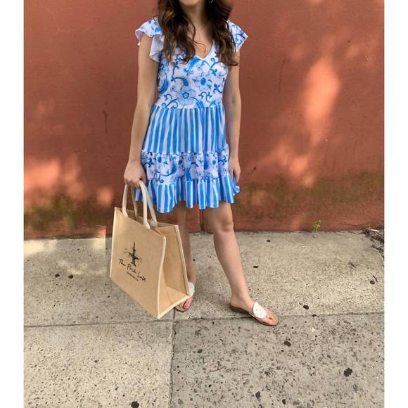 Kaeli Smith | Dresses | New Kaeli Smith Delaney Dress In Bermuda Blue ...
